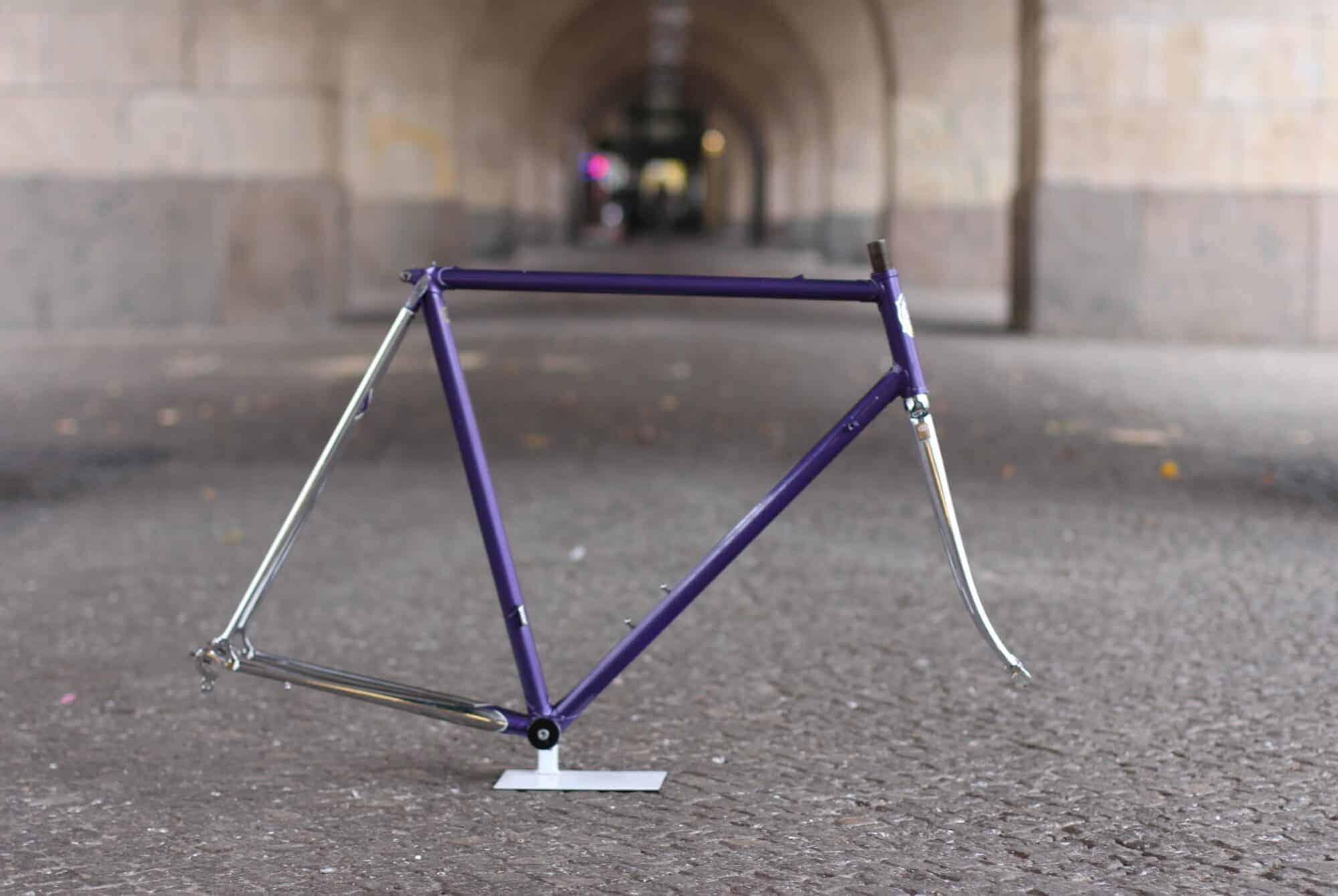 Pinarello Montello Frame 57 cm / Purple / Columbus Tubes – velowizard.com