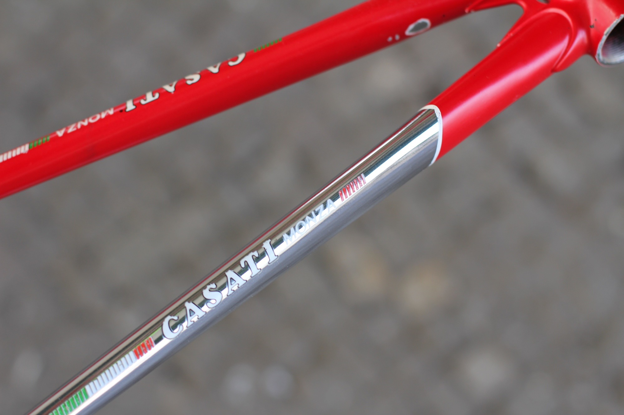 Casati Monza Columbus SLX Frame / 55 cm / Red - velowizard.com