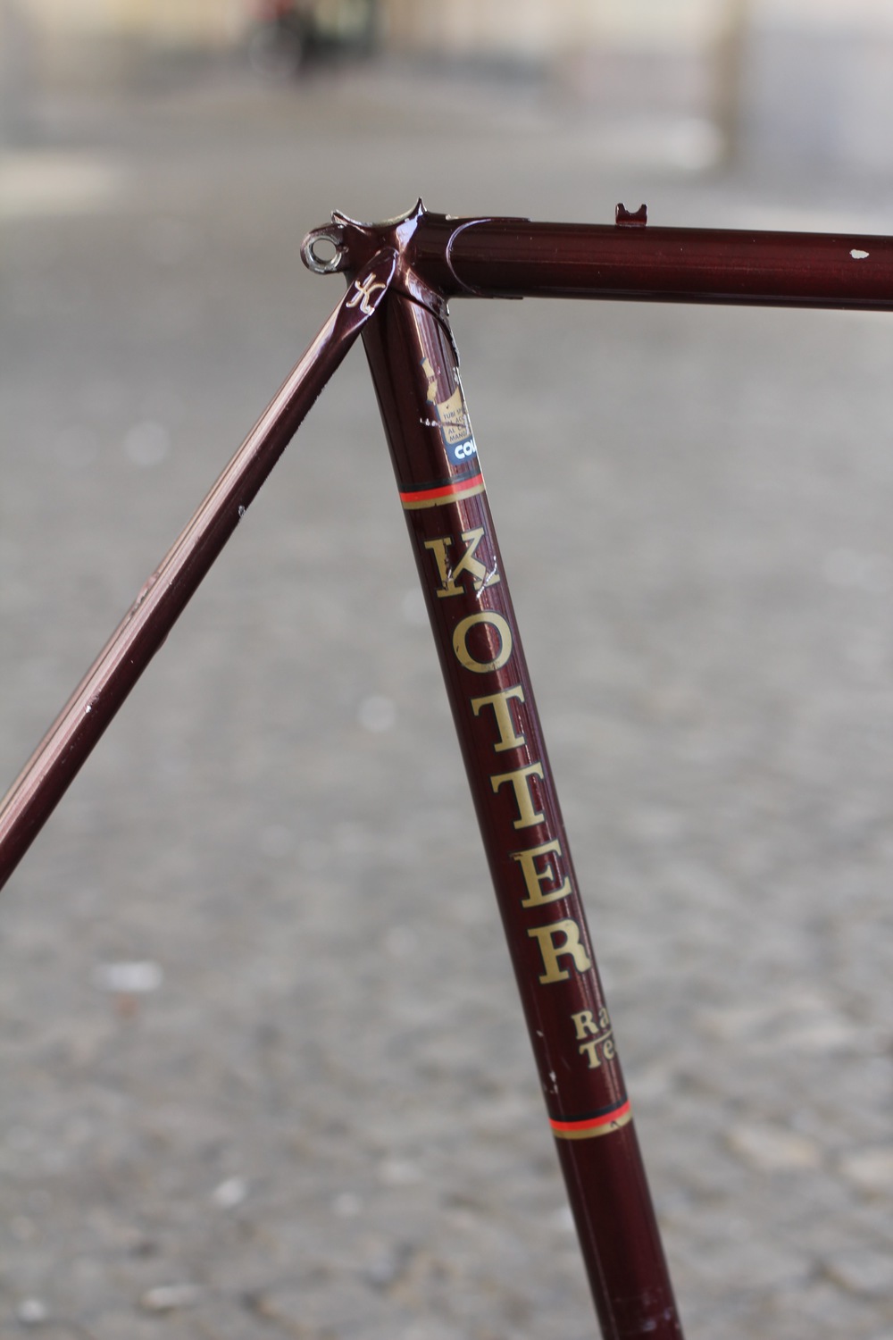Kotter's Racing Team Amateur Frame / 52,5 cm / Columbus Aelle ...