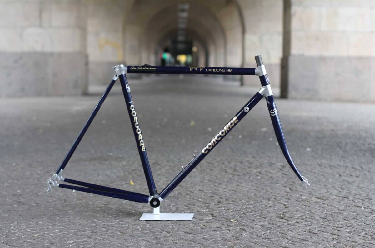 Concorde by TVT Carbone HM Frame / 53 cm / Blue / 1.832g – velowizard.com