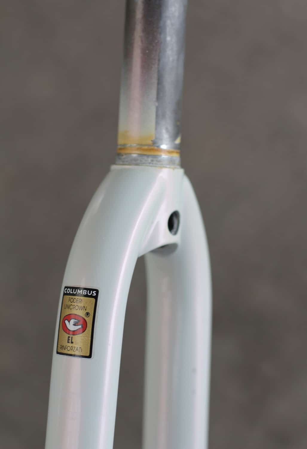 Atala Columbus EL Frame / 56 cm / White Blue Pink / 2.554g / Campagnolo ...