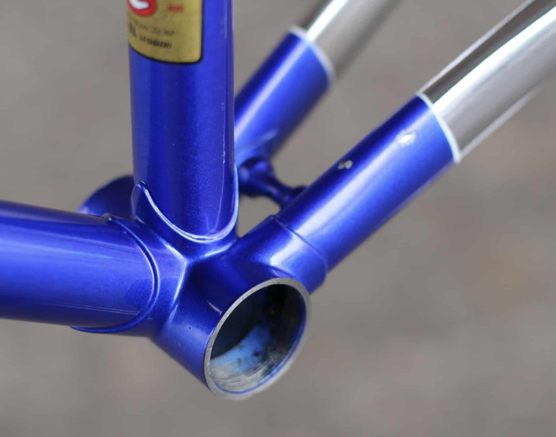 Atala Columbus EL Frame / 56 cm / White Blue Pink / 2.554g / Campagnolo ...