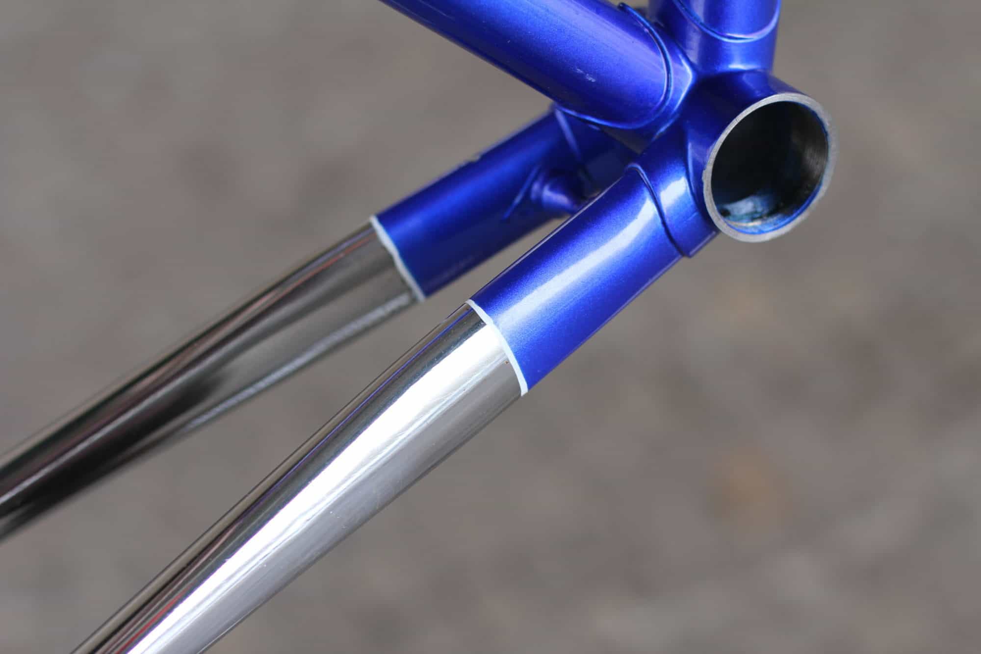 Atala Columbus EL Frame / 56 cm / White Blue Pink / 2.554g / Campagnolo ...