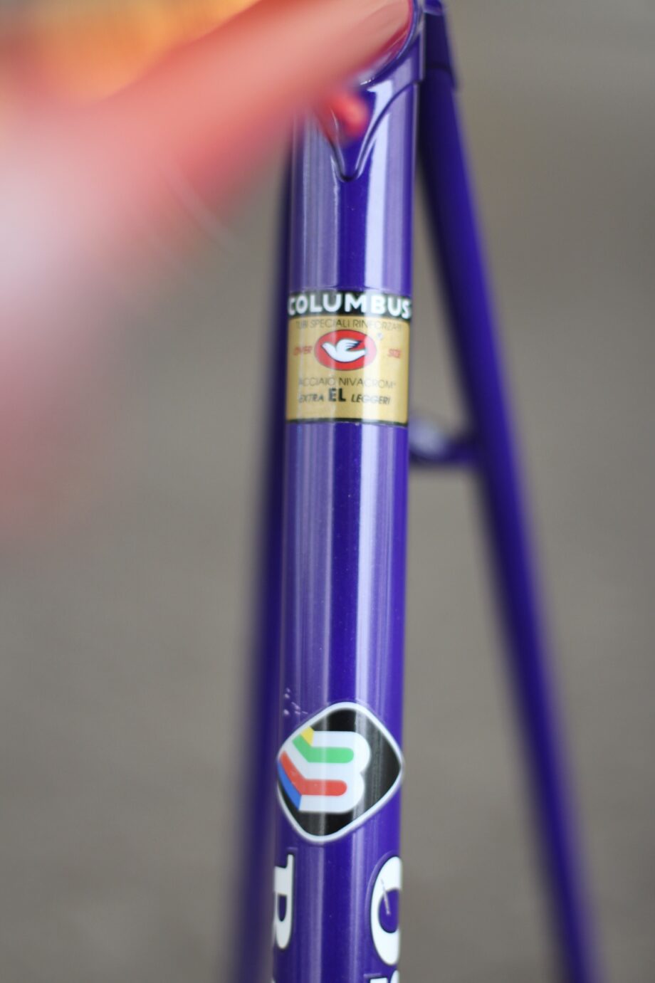 Basso Astra Columbus EL Frame / 54 cm / Blue Red - velowizard.com