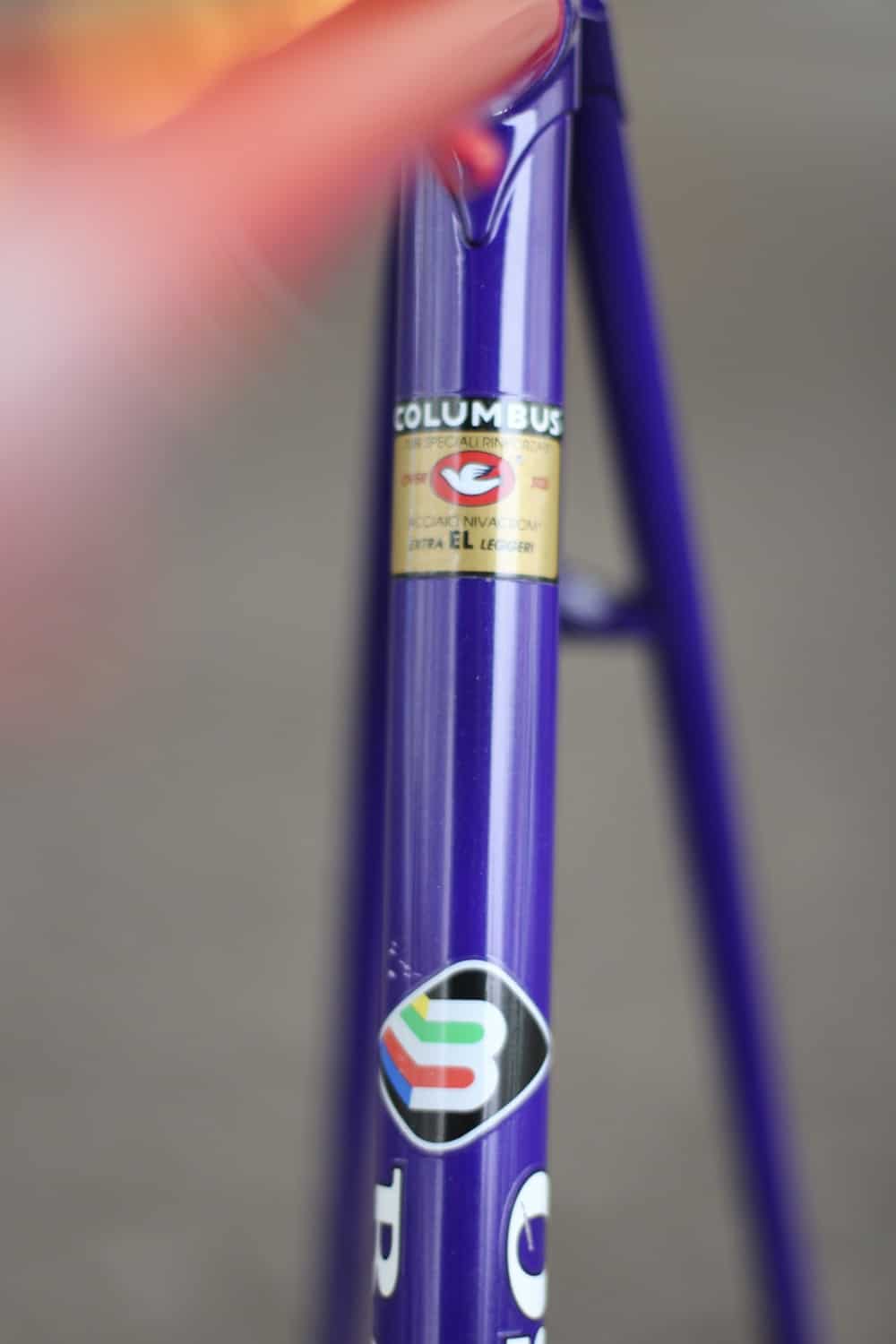 Basso Astra Columbus EL Frame / 54 cm / Blue Red - velowizard.com
