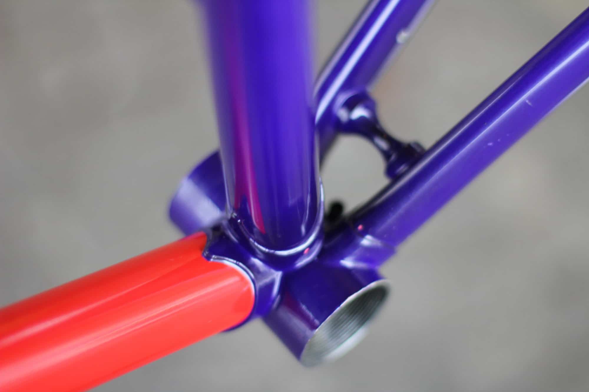 Basso Astra Columbus EL Frame / 54 cm / Blue Red - velowizard.com