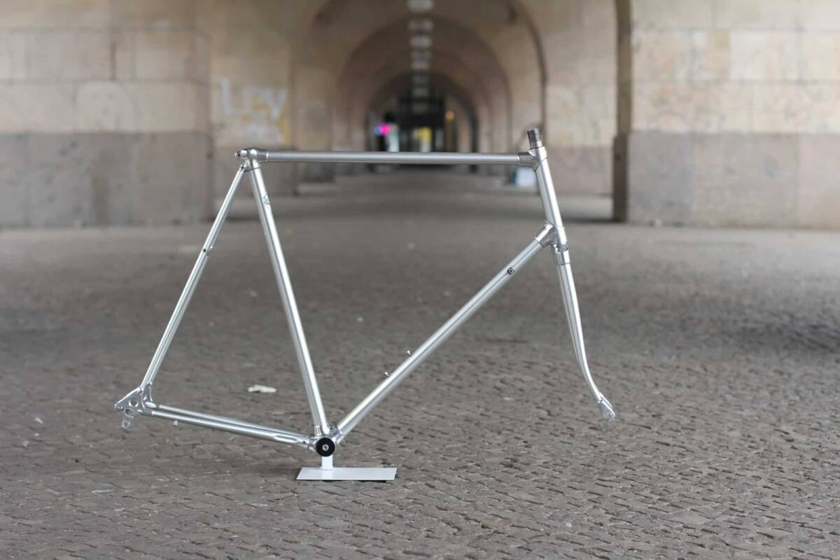 ALAN Competizione Frame / silver / 62 cm / 1980s / 2.437g - velowizard.com