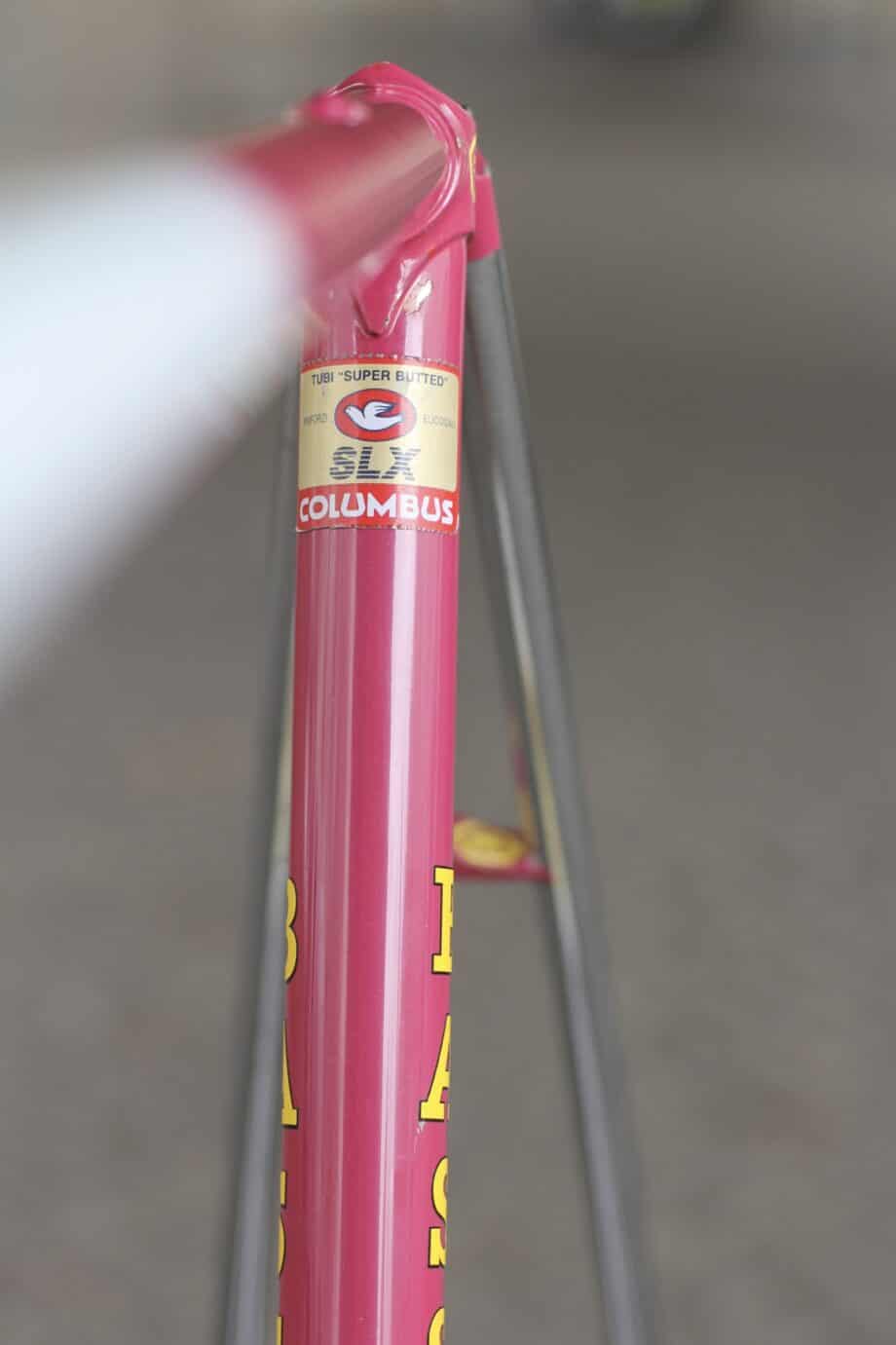 Basso Fior di Loto Columbus SLX Frame / 57 cm / White Yellow Raspberry ...