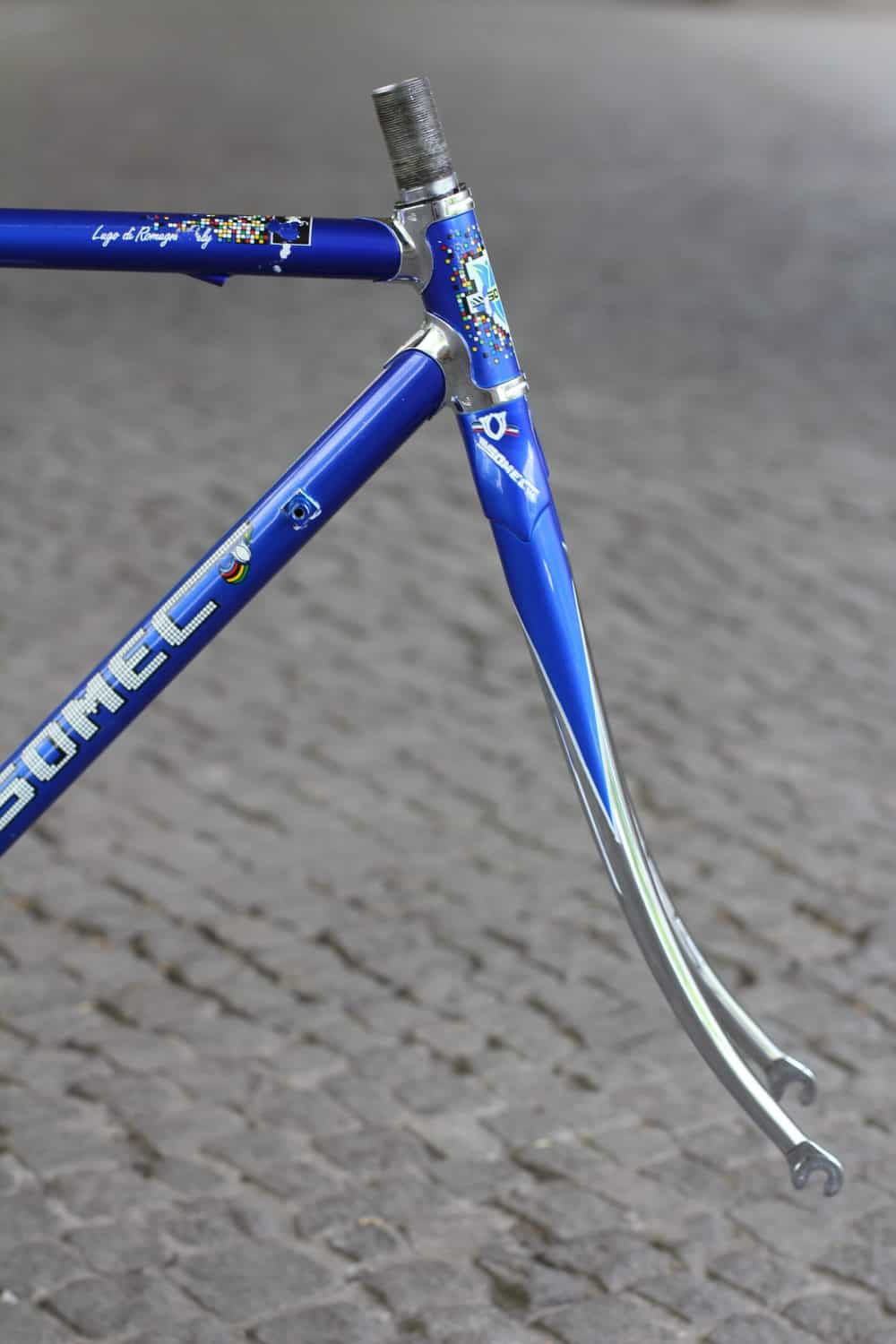 Somec Elite Columbus PRX Frame / 48.5 cm / Blue / 2.506g – velowizard.com
