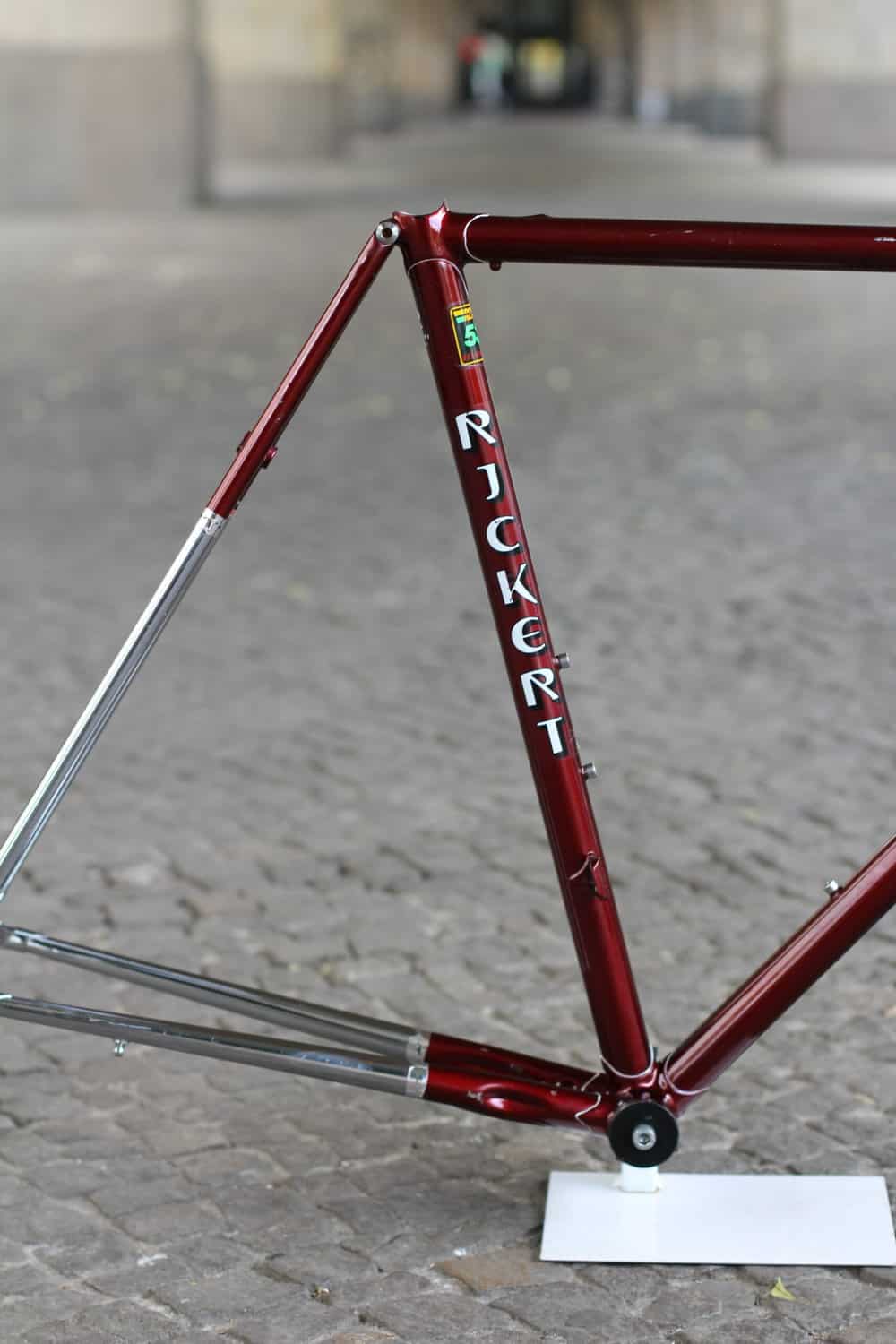 Rickert Spezial Reynolds 531 Frame / 52 cm / Dark Red – velowizard.com