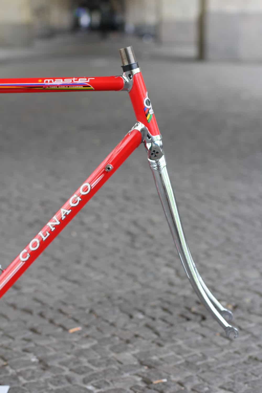 Colnago Master Piu Columbus Gilco Frame / 54.5 cm / Red - velowizard.com