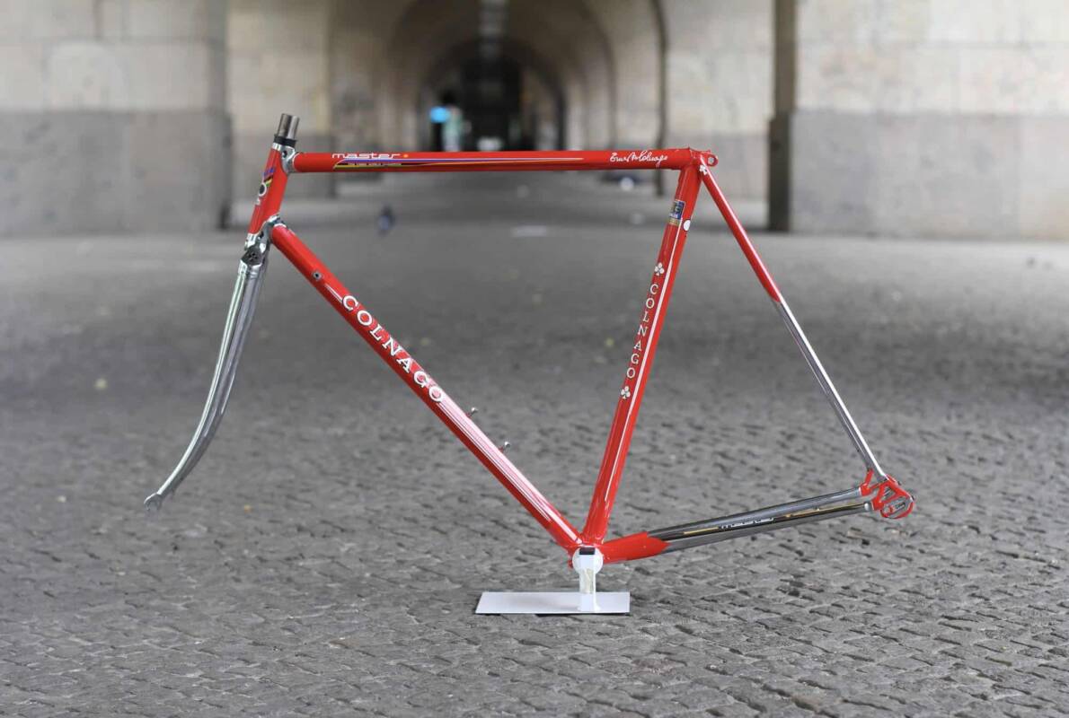 Colnago Master Piu Columbus Gilco Frame / 54.5 cm / Red - velowizard.com