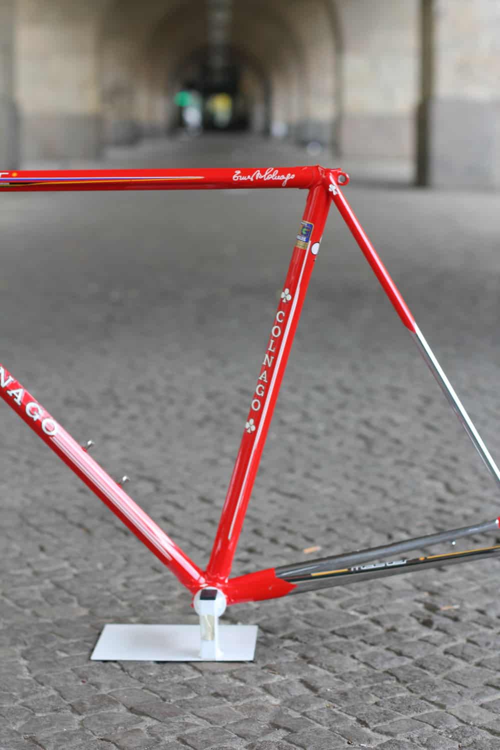 Colnago Master Piu Columbus Gilco Frame / 54.5 cm / Red - velowizard.com