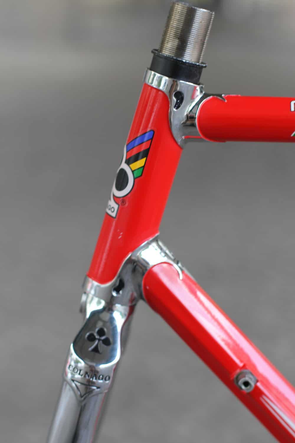 Colnago Master Piu Columbus Gilco Frame / 54.5 cm / Red - velowizard.com