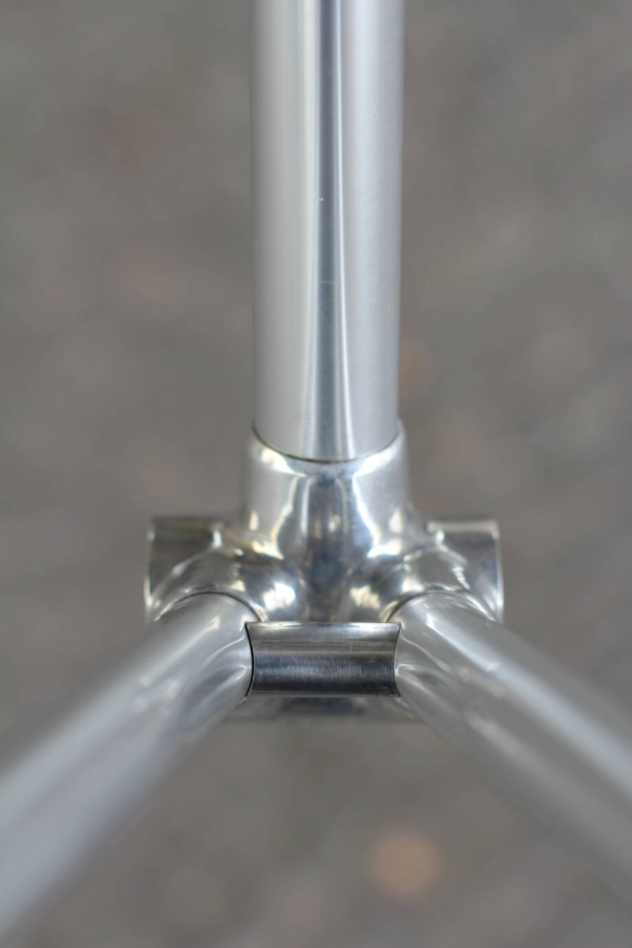 ALAN Super Record Frame / 54,5 cm / Silver / early 1980s - velowizard.com