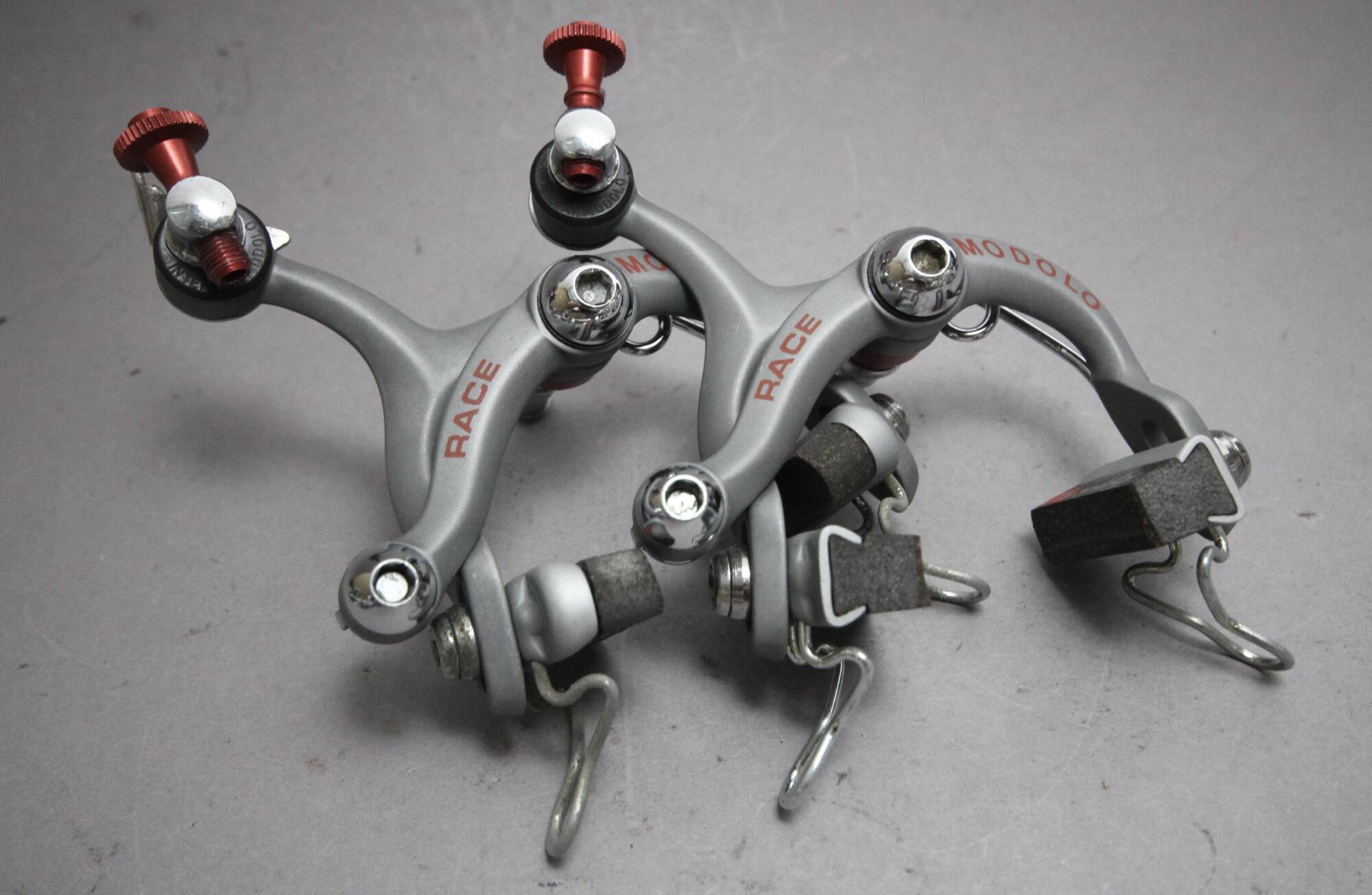Modolo Race Brake Caliper Set / Grey / 308g - velowizard.com