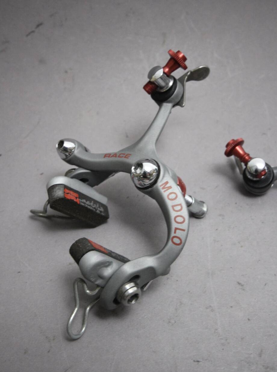 Modolo Race Brake Caliper Set / Grey / 308g - velowizard.com