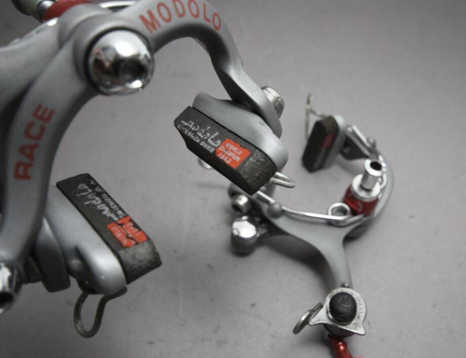 Modolo Race Brake Caliper Set / Grey / 308g - velowizard.com