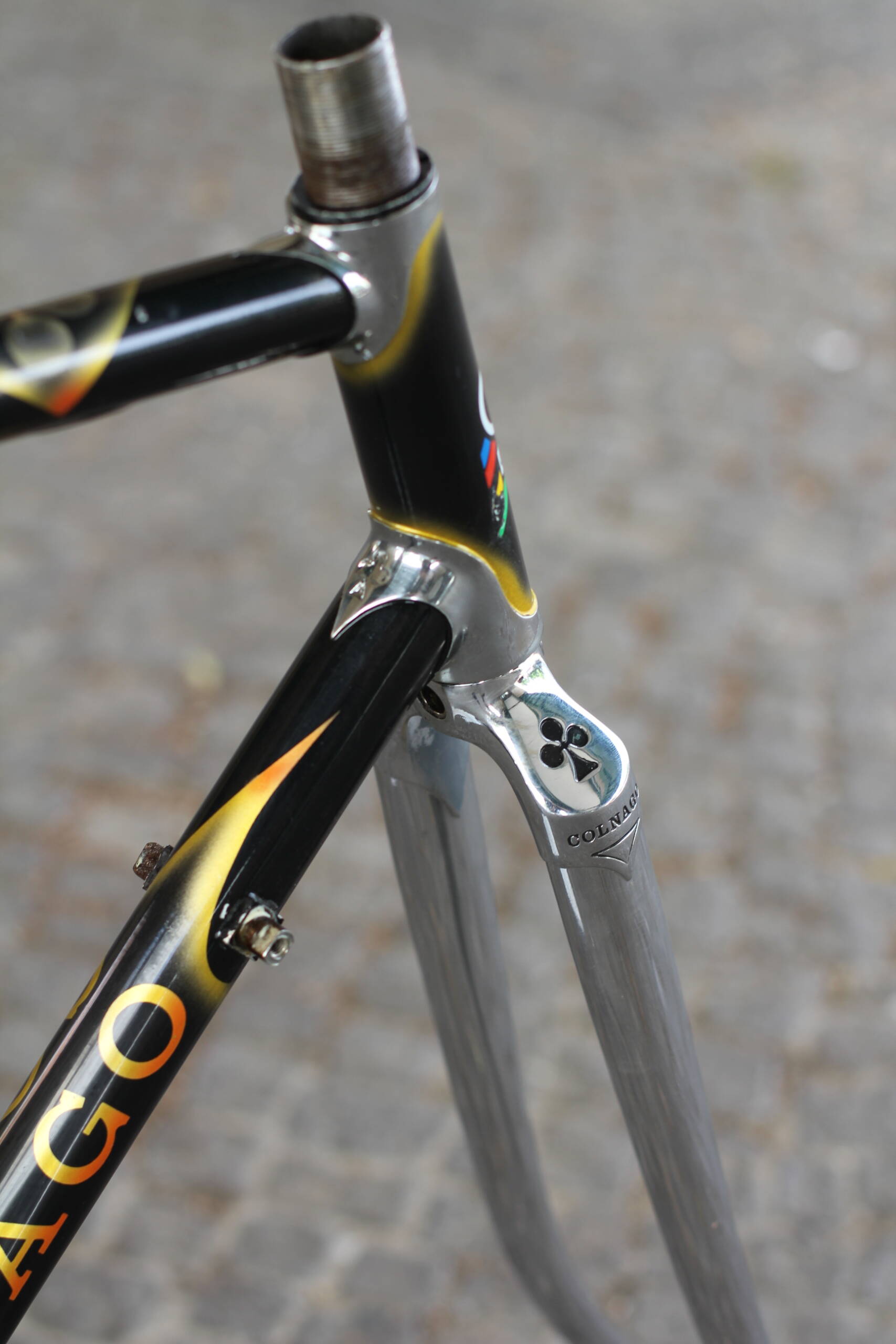 Colnago Spiral conic Frame / 54 cm / Black / Columbus SLX – velowizard.com