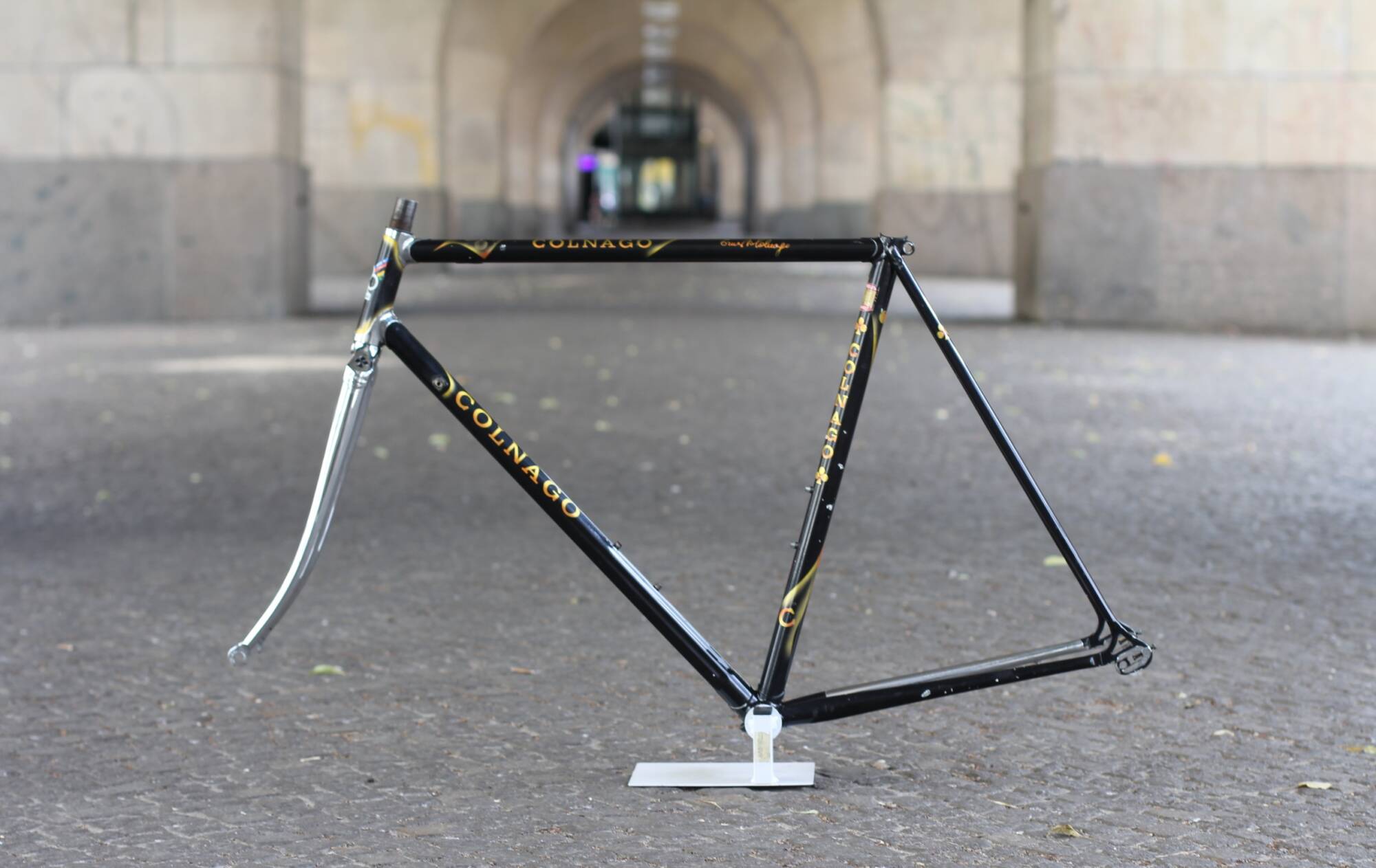 Colnago Spiral conic Frame / 54 cm / Black / Columbus SLX – velowizard.com