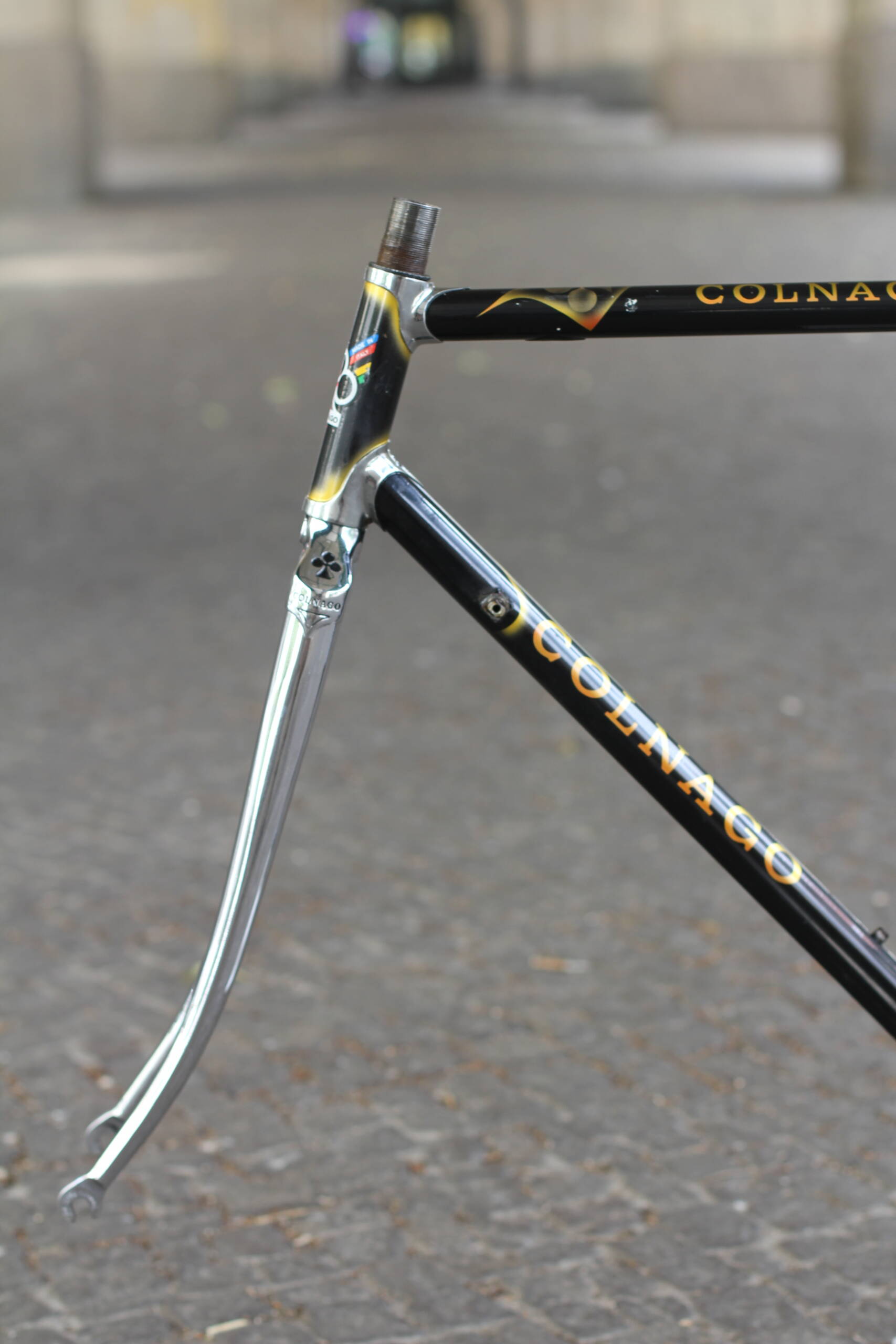 Colnago Spiral conic Frame / 54 cm / Black / Columbus SLX – velowizard.com