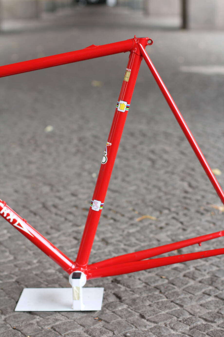 Eddy Merckx Columbus SLX Pursuit Frame / 56 cm / Red – velowizard.com