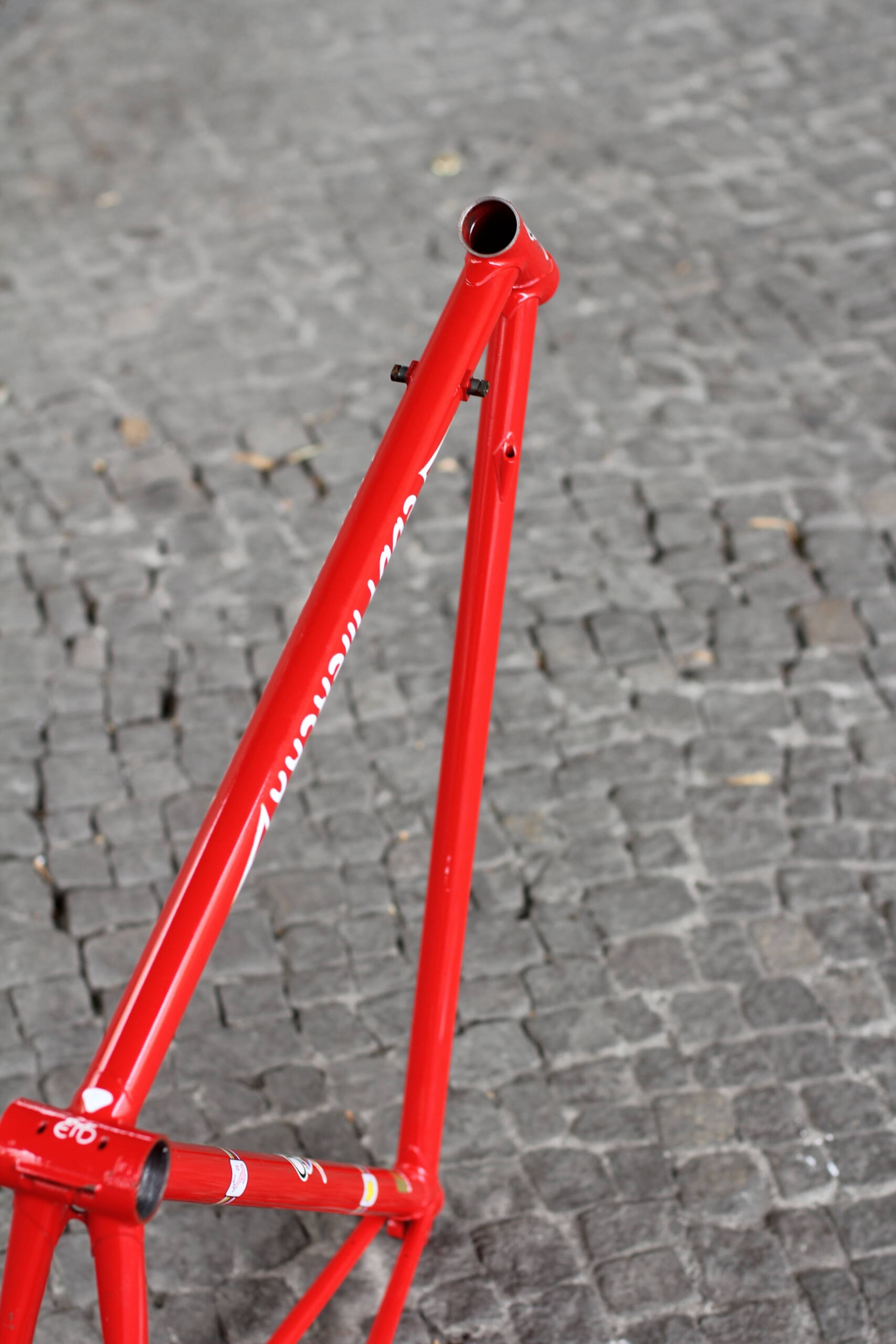 Eddy Merckx Columbus SLX Pursuit Frame / 56 cm / Red – velowizard.com