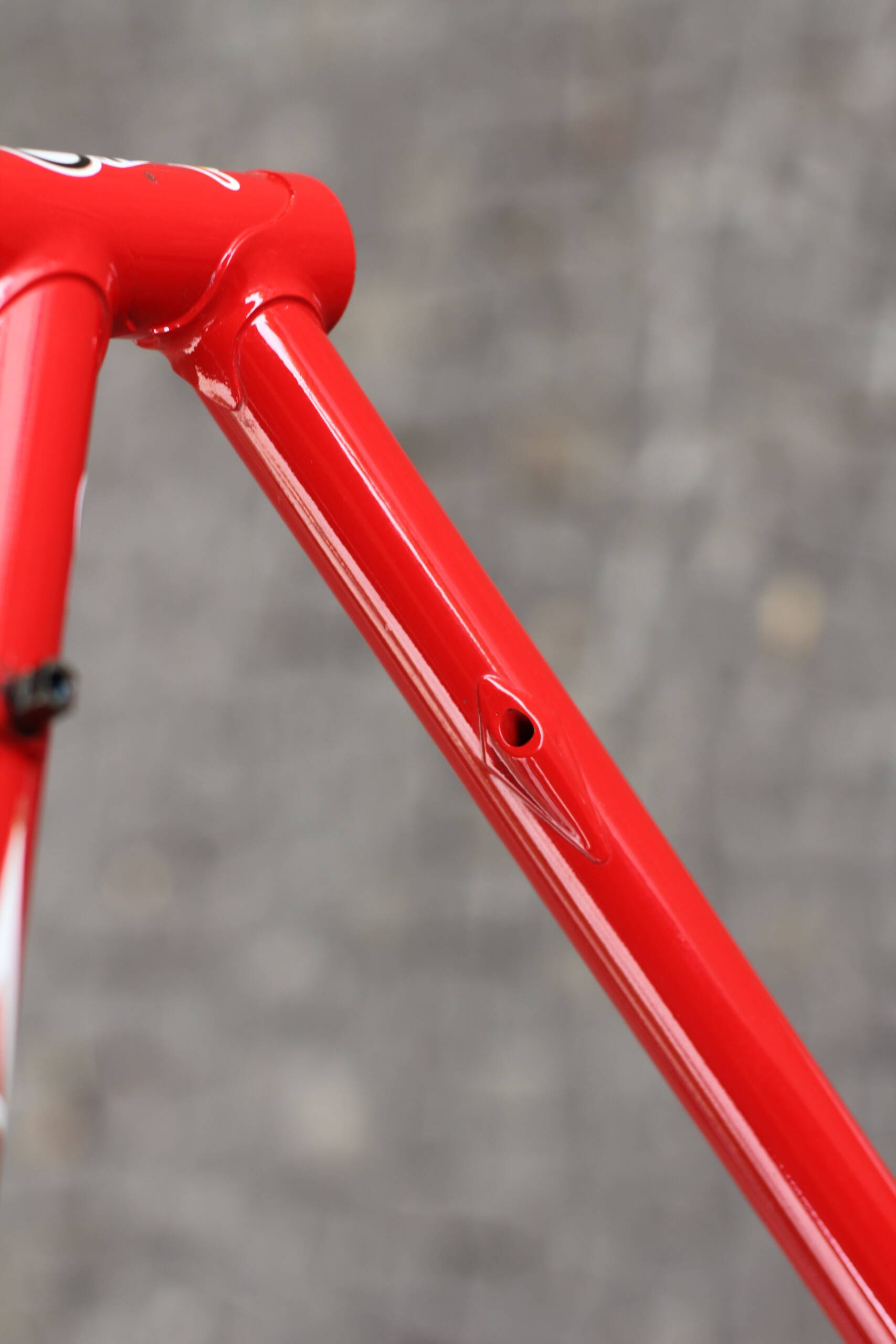 Eddy Merckx Columbus SLX Pursuit Frame / 56 cm / Red – velowizard.com