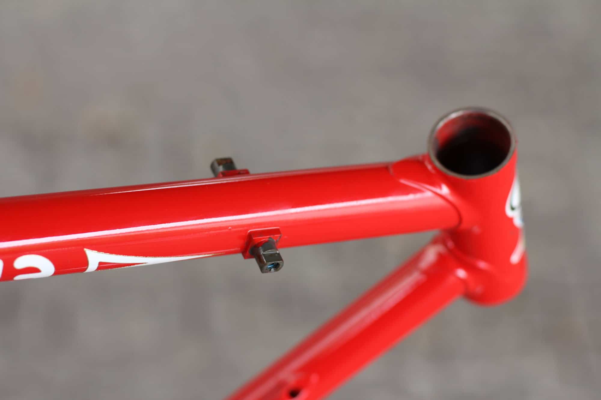 Eddy Merckx Columbus SLX Pursuit Frame / 56 cm / Red – velowizard.com