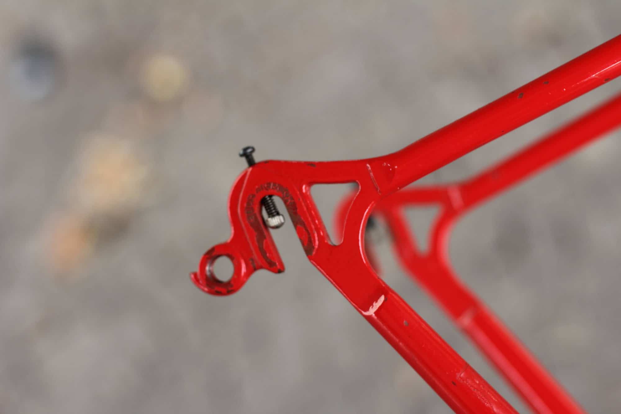 Eddy Merckx Columbus SLX Pursuit Frame / 56 cm / Red – velowizard.com