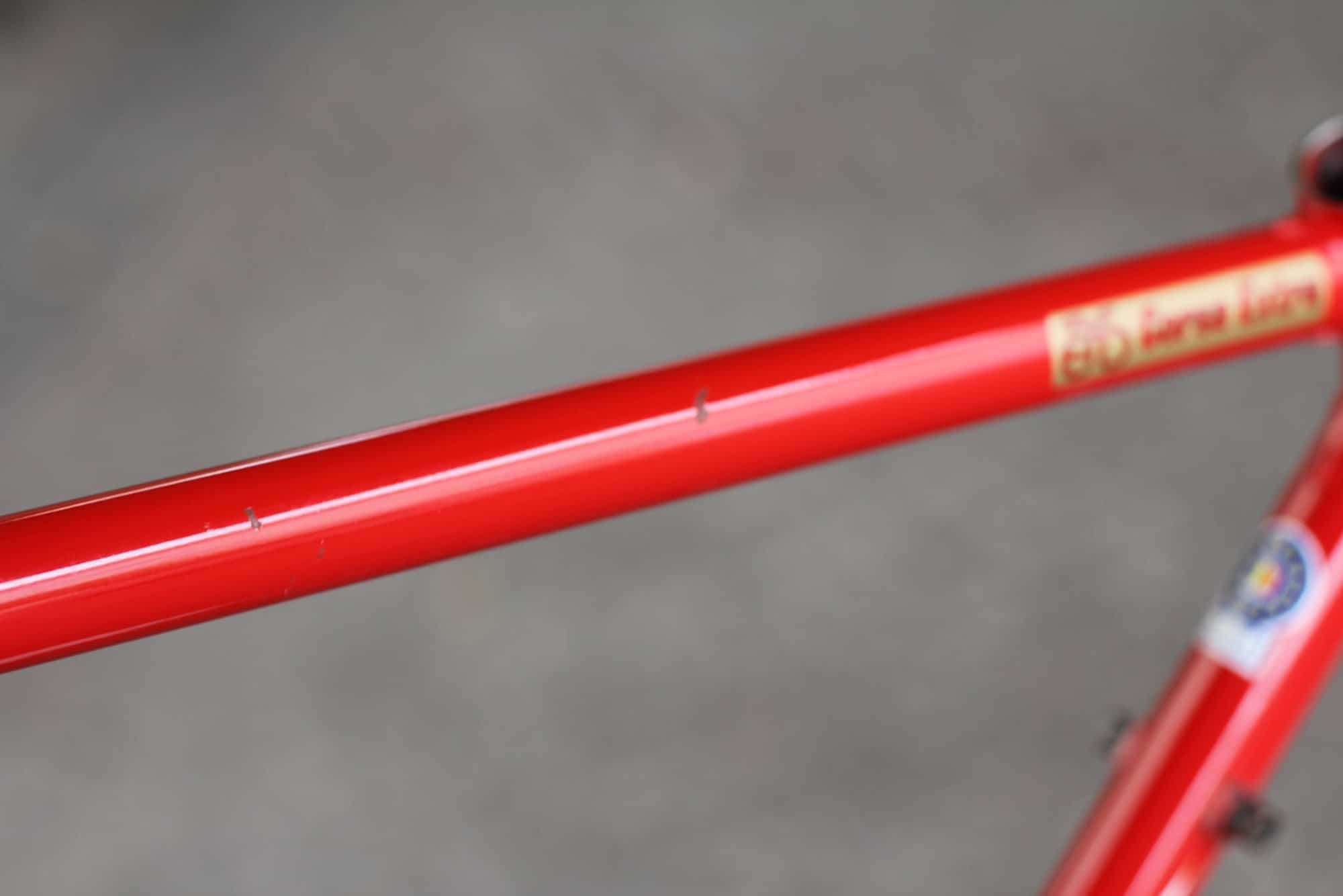 Eddy Merckx Columbus SLX Pursuit Frame / 56 cm / Red – velowizard.com
