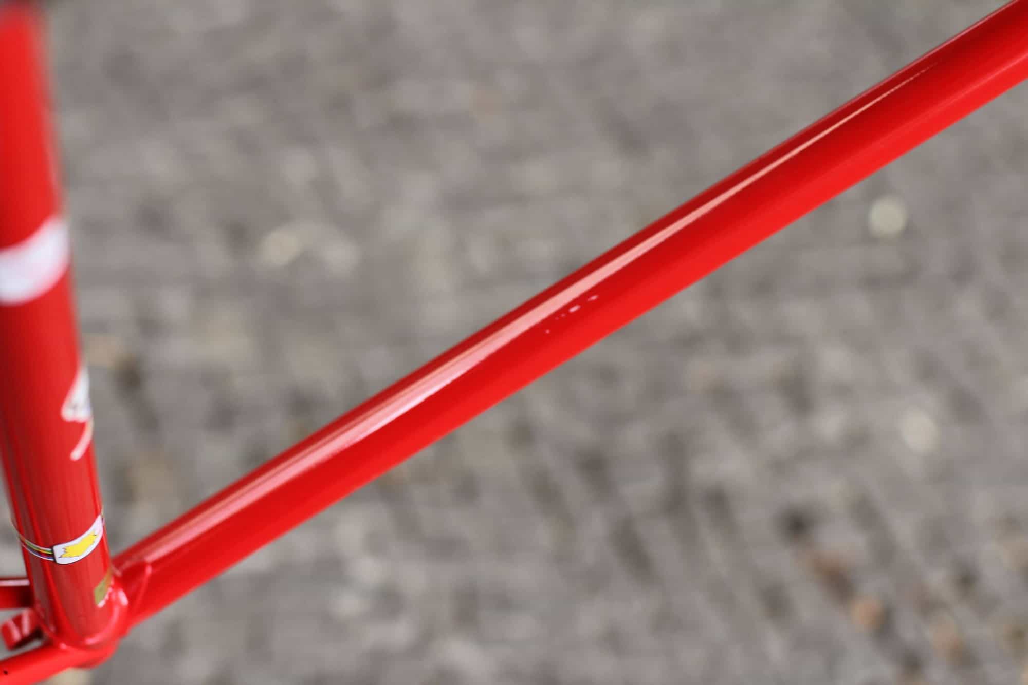 Eddy Merckx Columbus SLX Pursuit Frame / 56 cm / Red – velowizard.com