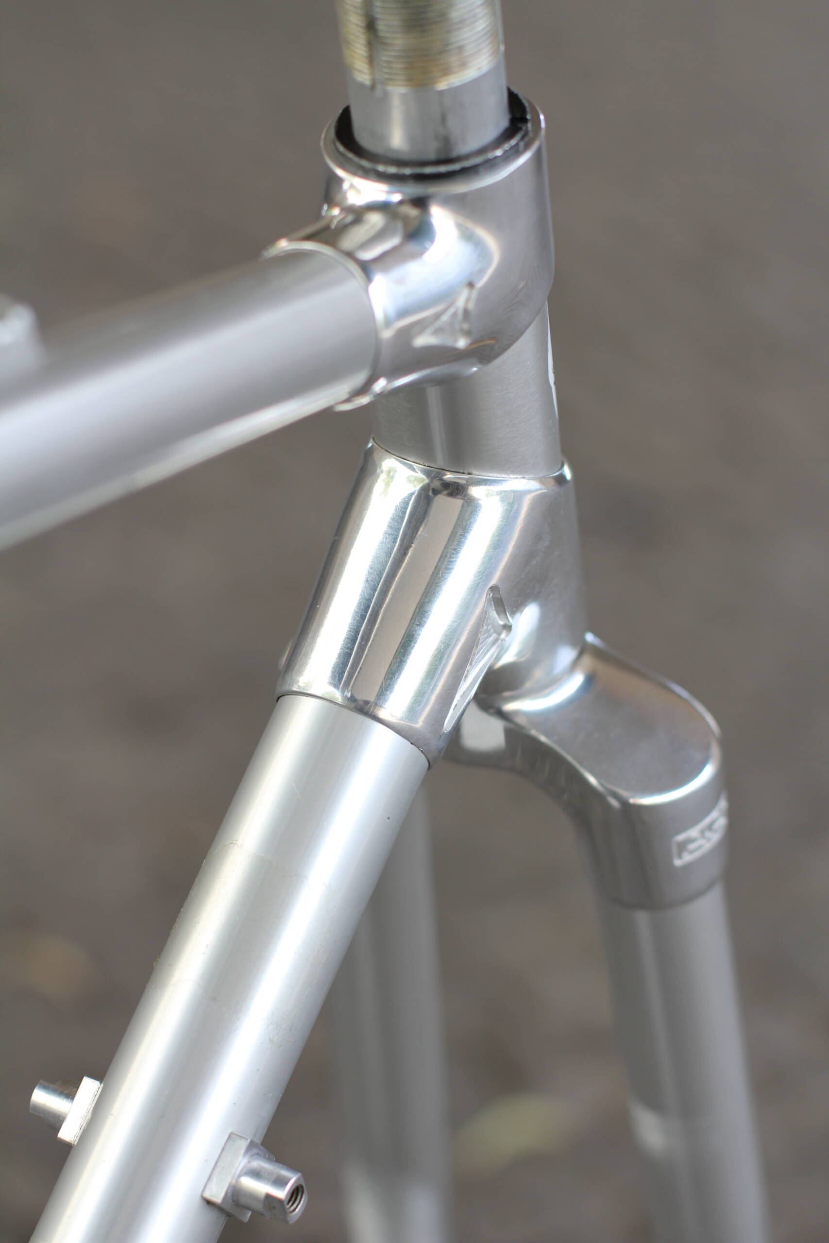 ALAN Super Record Frame / 51 cm / Silver / 1983 – velowizard.com