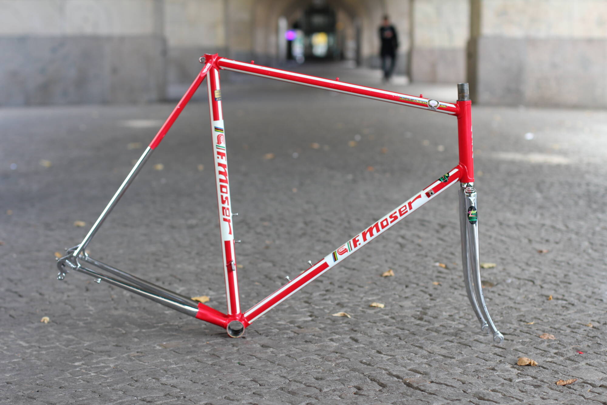 Francesco Moser Leader N.P. 51.151 Frame / 61 cm / Red White ...