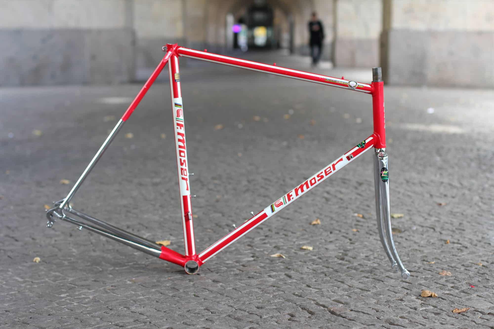 Francesco Moser Leader N.P. 51.151 Frame / 61 cm / Red White ...