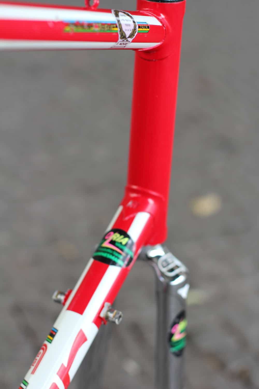 Francesco Moser Leader N.P. 51.151 Frame / 61 cm / Red White ...