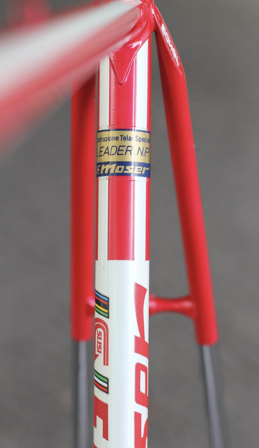 Francesco Moser Leader N.P. 51.151 Frame / 61 cm / Red White ...