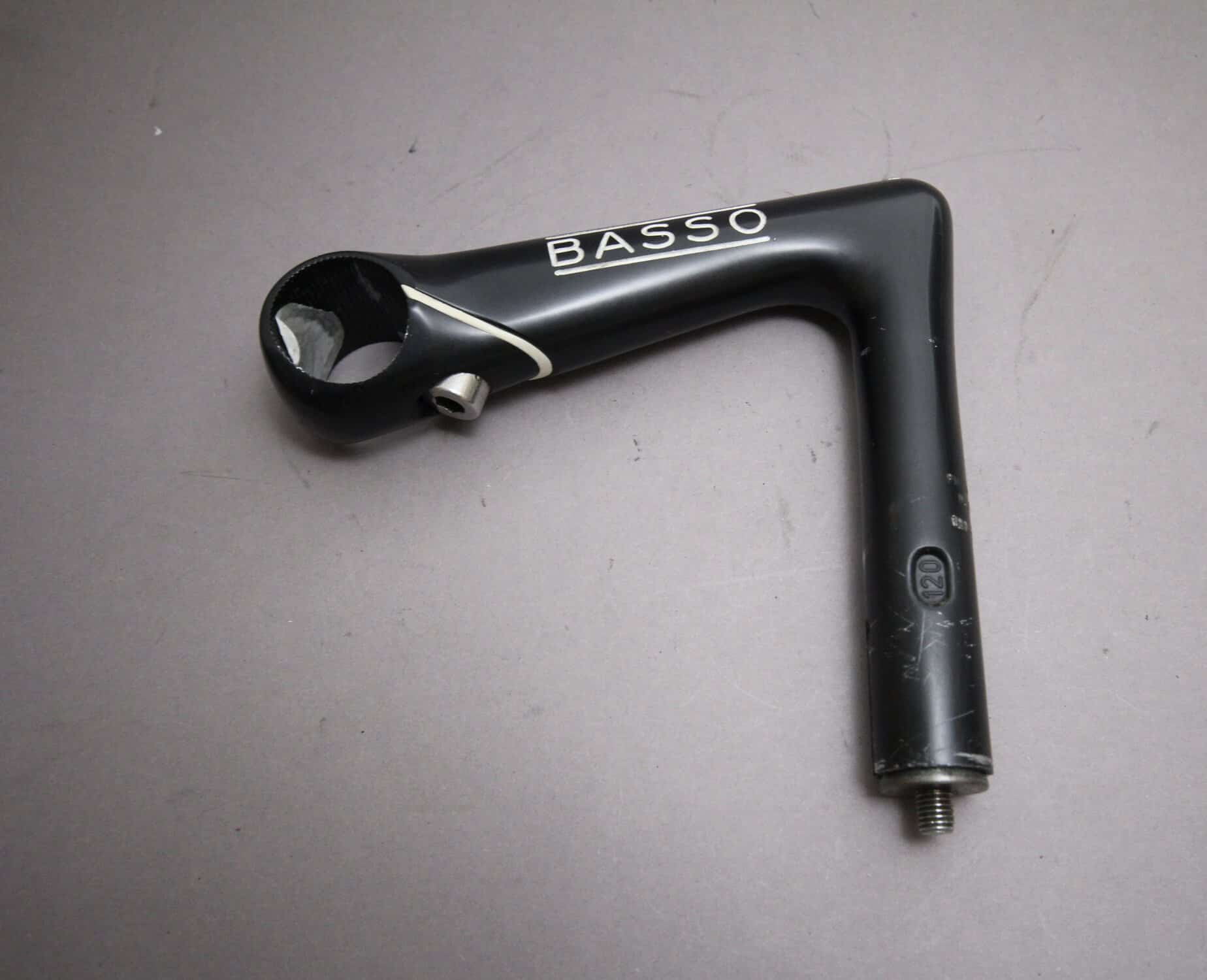 Cinelli XA Stem / 120 mm / Black / White Insert / Basso – velowizard.com