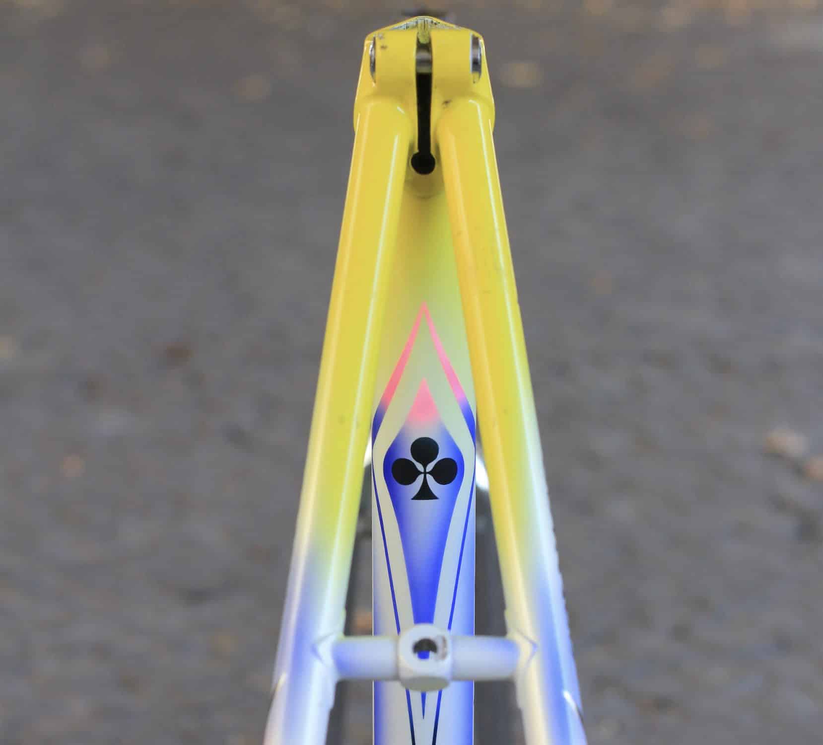 Colnago Tecnos Competition Art Decor Frame / 55.5 cm / Yellow Purple ...