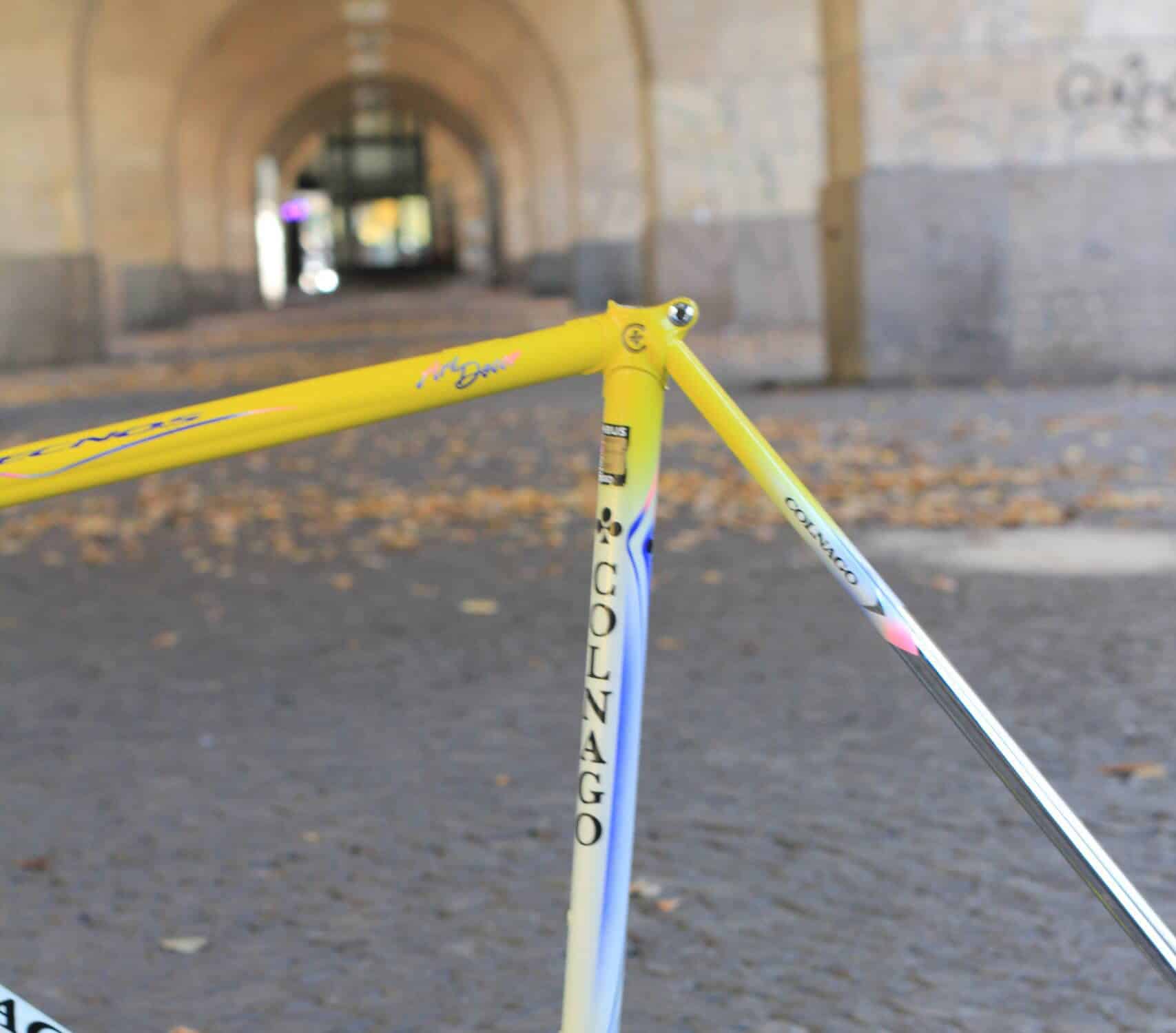 Colnago Tecnos Competition Art Decor Frame / 55.5 cm / Yellow Purple ...