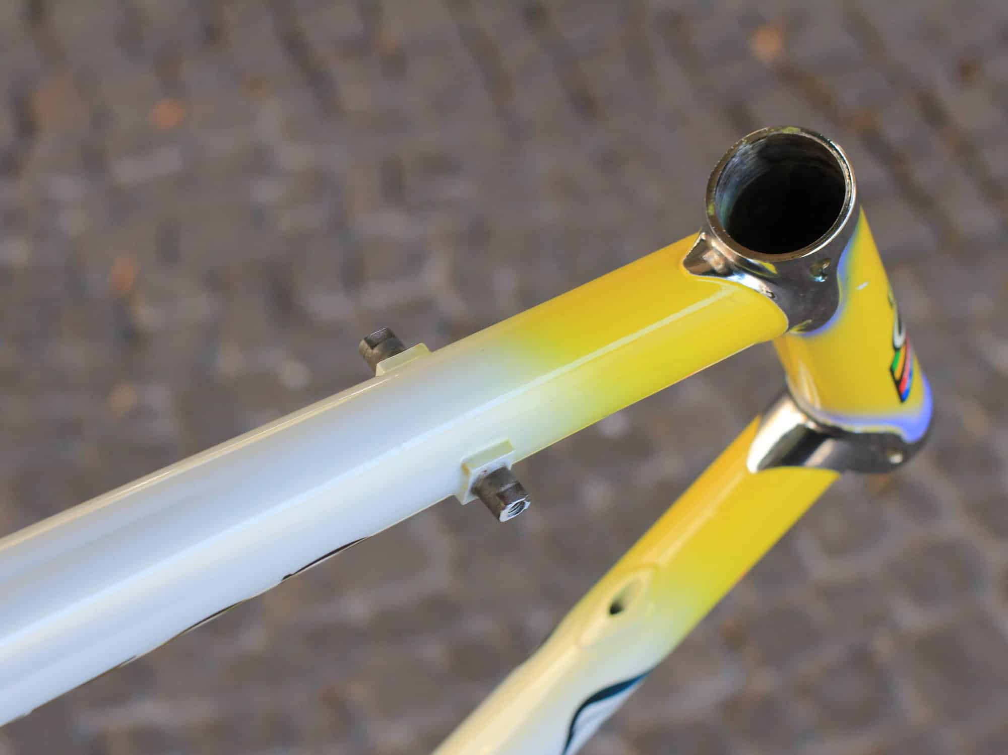 Colnago Tecnos Competition Art Decor Frame / 55.5 cm / Yellow Purple ...