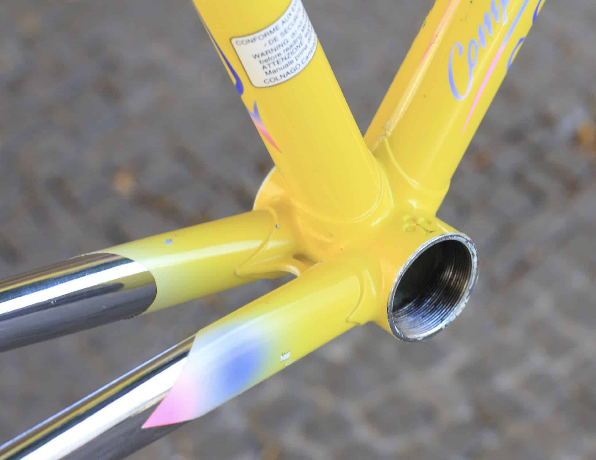 Colnago Tecnos Competition Art Decor Frame / 55.5 cm / Yellow Purple ...