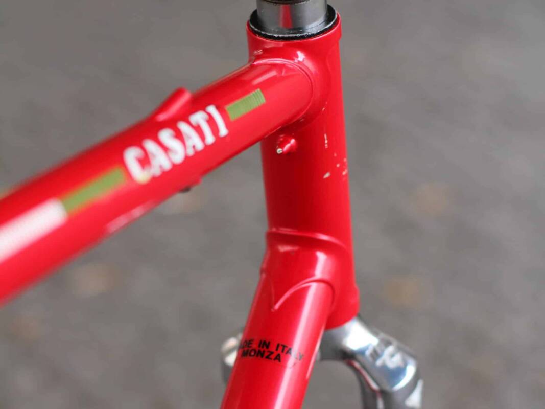 Casati Monza Columbus SLX Frame / 54 cm / Red - velowizard.com