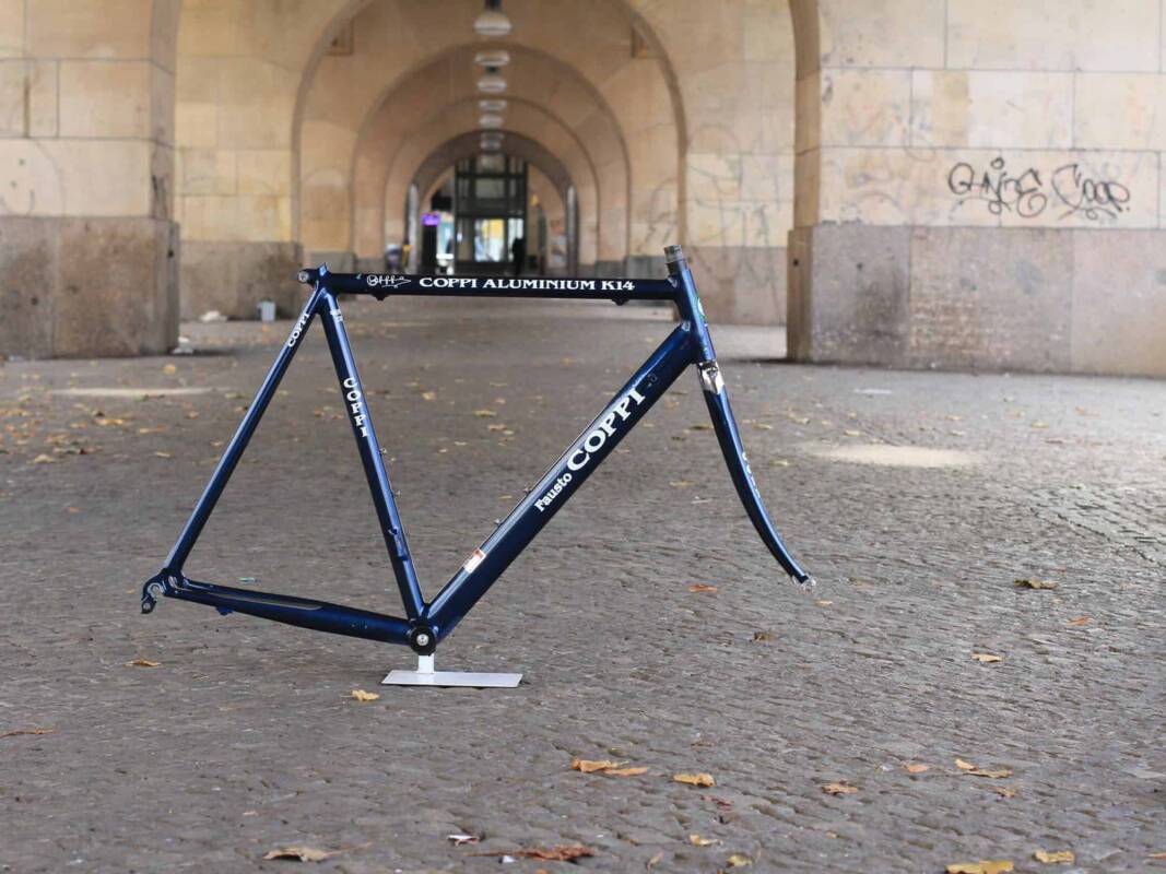 Fausto Coppi Aluminium K14 Frame / 55 cm / Blue / Columbus Altec ...