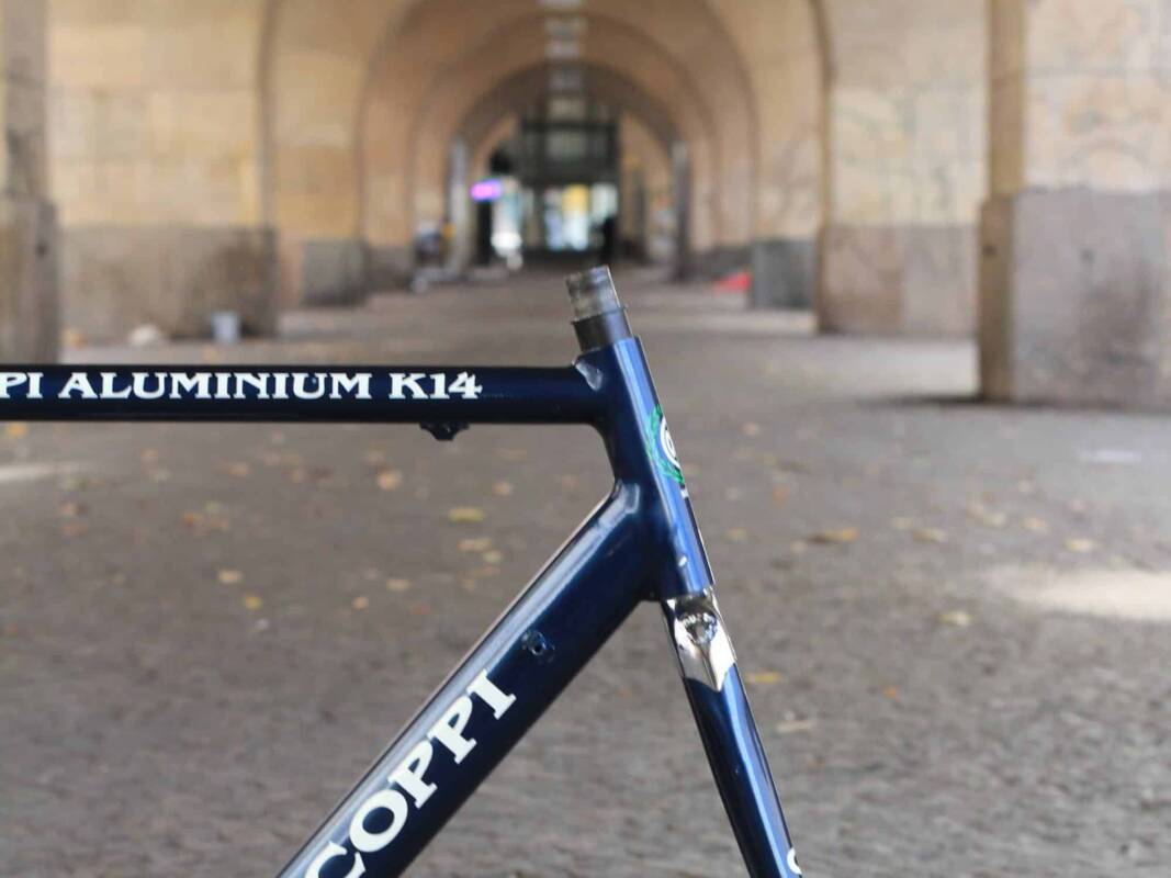 Fausto Coppi Aluminium K14 Frame / 55 cm / Blue / Columbus Altec ...