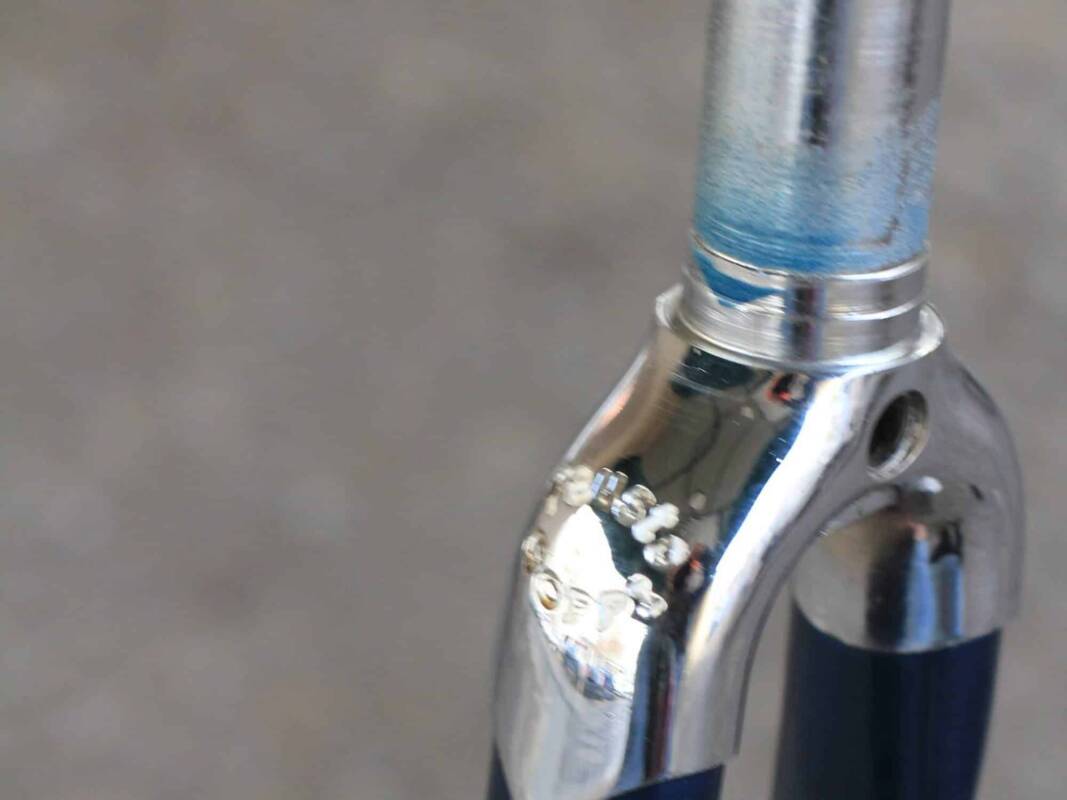 Fausto Coppi Aluminium K14 Frame / 55 cm / Blue / Columbus Altec ...