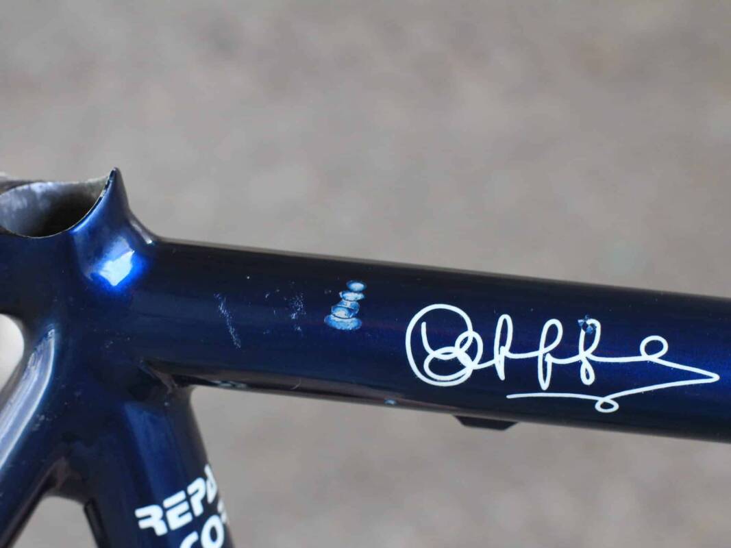 Fausto Coppi Aluminium K14 Frame / 55 cm / Blue / Columbus Altec ...