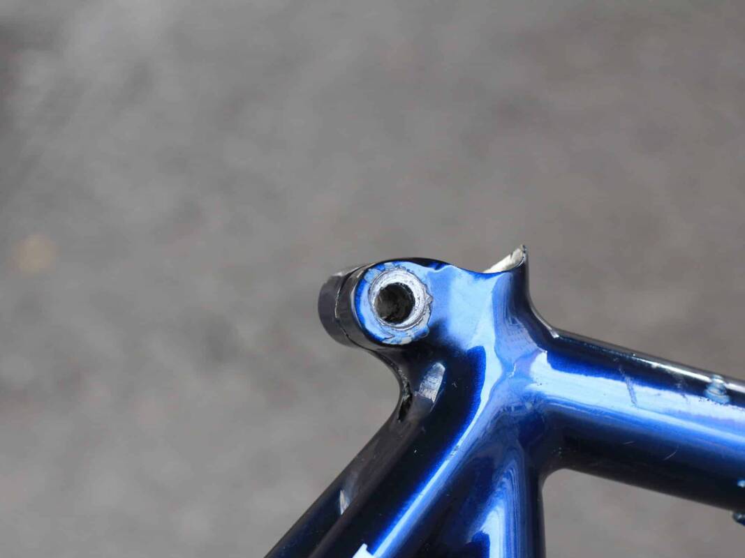 Fausto Coppi Aluminium K14 Frame / 55 cm / Blue / Columbus Altec ...