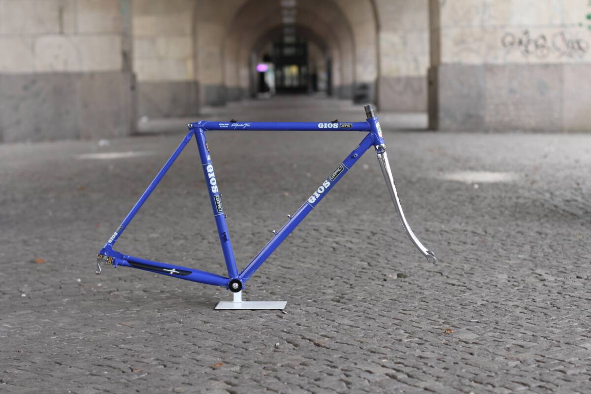 Gios Compact 40th Anniversary Frame / 48 cm / Blue – velowizard.com