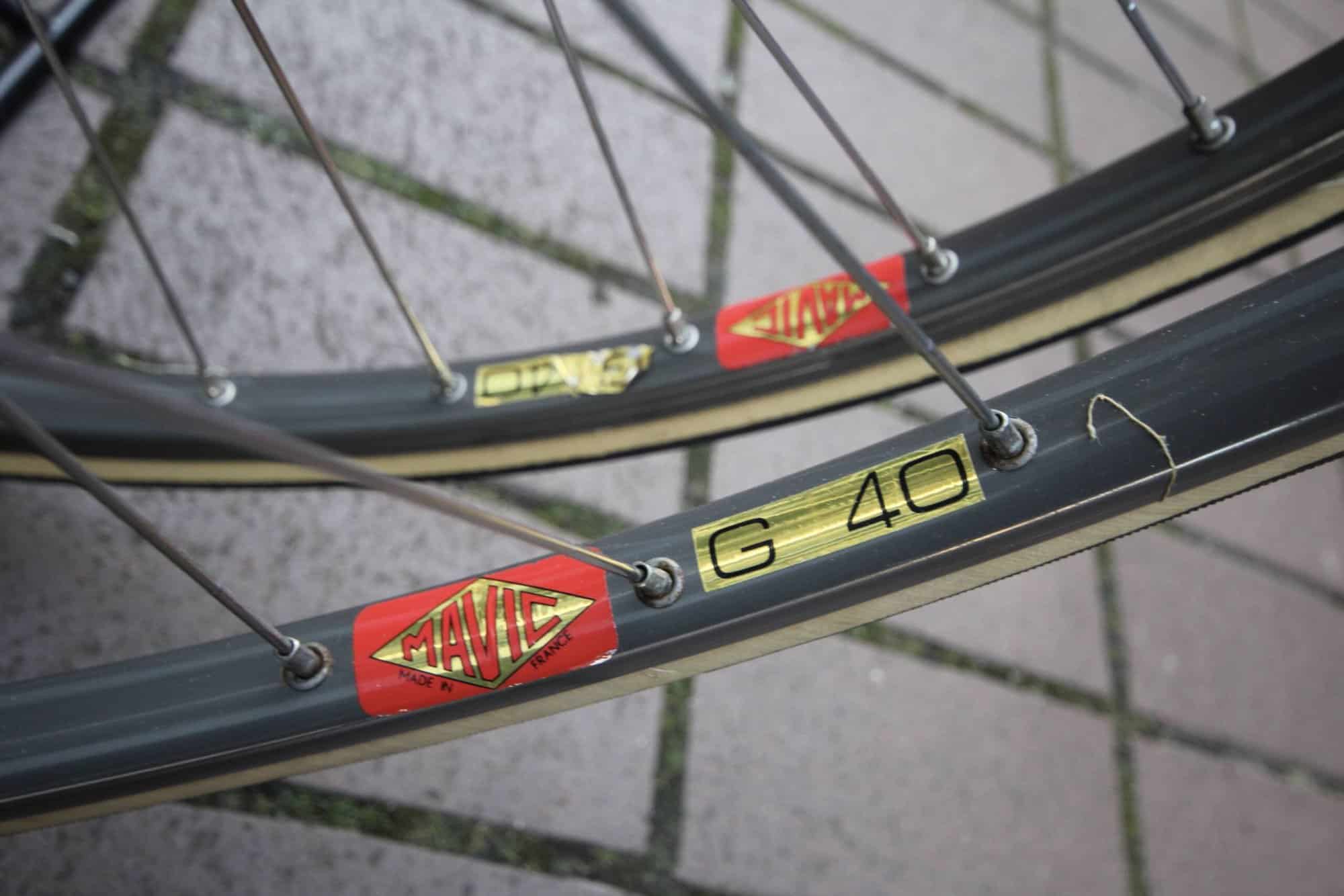 Shimano Dura Ace EX FH HB 7260 Hub / Mavic G40 Rim / Clincher / Wheel ...